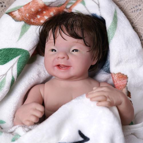 Jual Boneka reborn 50cm Bebe reborn baby doll ahn realistic baby - Kab ...