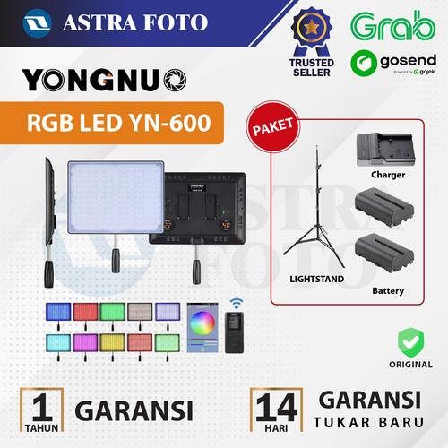 Promo Yongnuo YN-600 RGB LED Video Light - YN600 RGB - Continous ...
