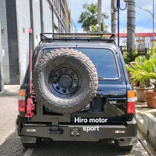 Jual bumper belakang land cruiser vx80 + hanger ban serep - Jakarta ...