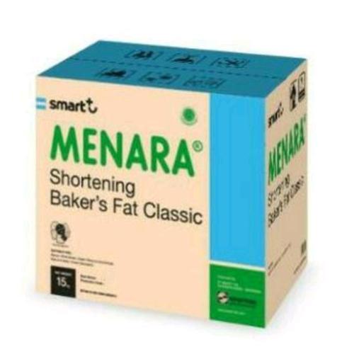 Jual Shortening Mentega Putih Menara ORI 15 KG SMART HALAL MUI - 15 kg ...