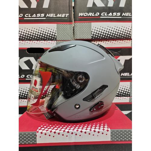 Jual helm ukuran XXL Kyt Galaxy flat R polos / helm kyt galaxy ukuran ...