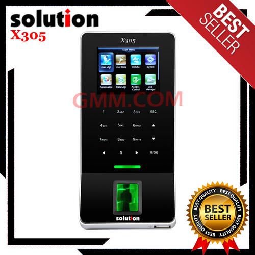 Jual FINGERPRINT SOLUTION X305 - MESIN ABSENSI SIDIK JARI - FINGER ...