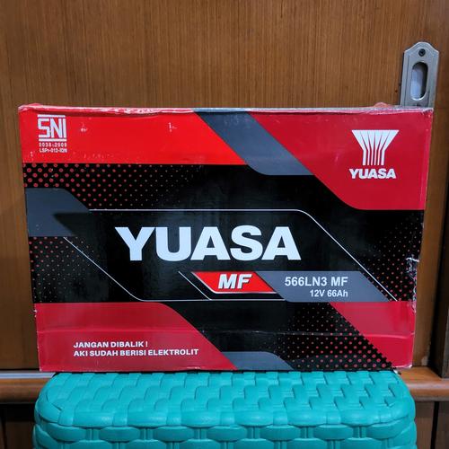 Jual aki mobil yuasa 566LN3 MF 12v 66AH buat Inova Reborn Diesel Fortuner - Kota Makassar ...