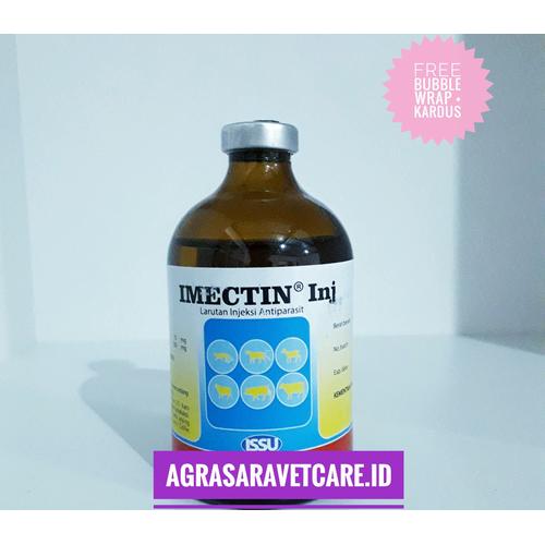 Jual IMECTIN INJ. 100 ML - OBAT CACING HEWAN TERNAK SAPI KAMBING KUCING ...