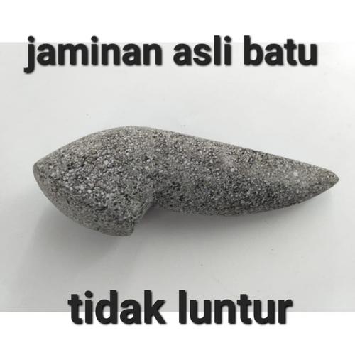 Jual ulekan ulegan cobet cowet asli batu/anak ulekan batu asli - Kota ...