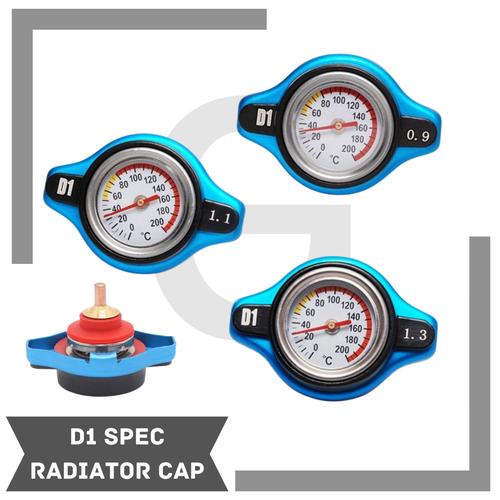 Jual D1 Spec Tutup Radiator Cap 0.9 / 1.1 / 1.3 Mobil Motor Universal ...