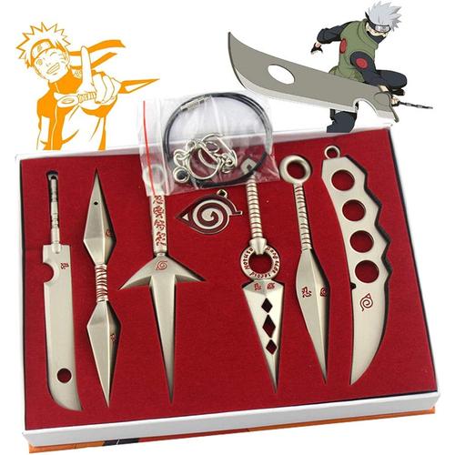 Jual NARUTO SET WEAPON SEVEN METAL SWORD - SENJATA NARUTO - MAINAN ...
