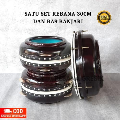 Promo Rebana hadroh satu set bas banjari - Rebana 1 - Kab. Gresik ...
