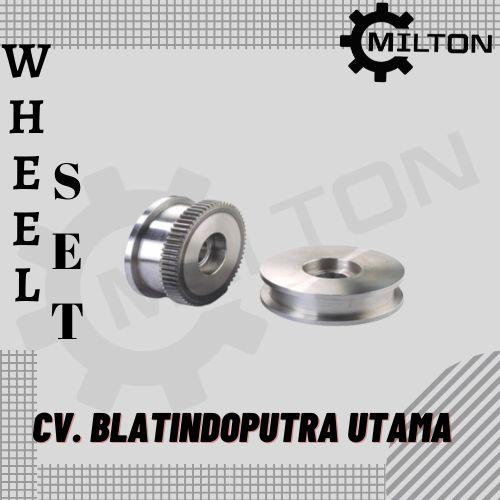 Jual Roda End Carriage Crane Parts ( wheel 180-70 mm*m4) - Kota ...