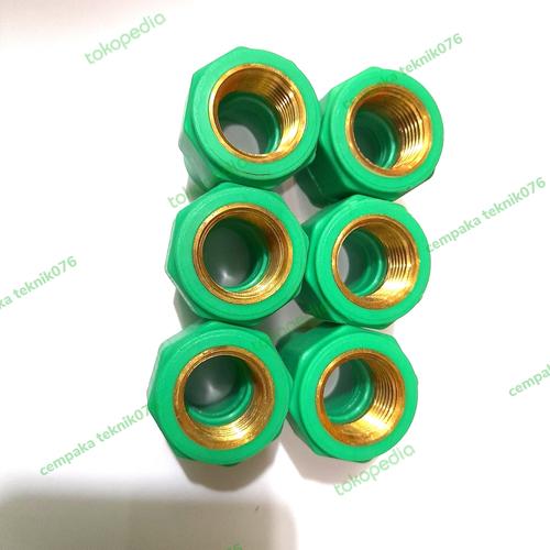 Jual sock drat dalam ppr hijau dizayn 20mm 1/2inch - Jakarta Pusat ...