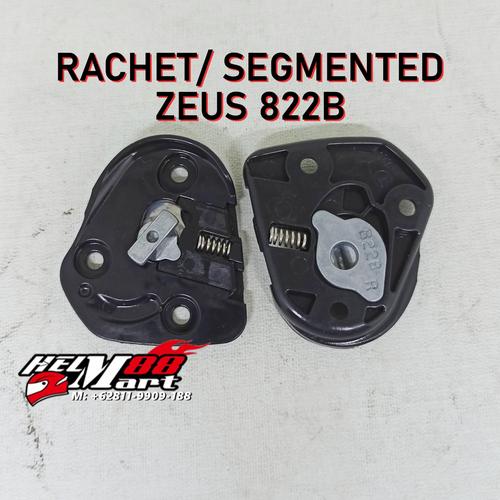 Jual Rachet Zeus 822B Bracket ZS822 Segmented Zeus 822 Sparepart Helm ...