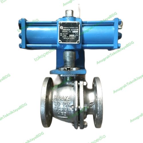 Jual HISAKA BALL VALVE 3" INCH 10K-80 SCS13A HF3 + ACTUATOR HISAKA H-375 - Kab. Bandung ...