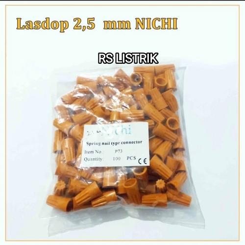 Jual NICHI LASDOP/LAS DOP/SCREW ON WIRE 2.5MM P73 PER PACK ISI 100PCS ...