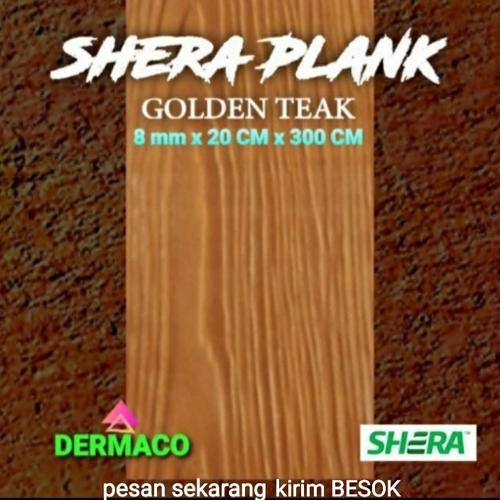 Jual SHERA PLANK GOLDEN TEAK 20 CM / CONWOOD / LISPLANG GRC ...