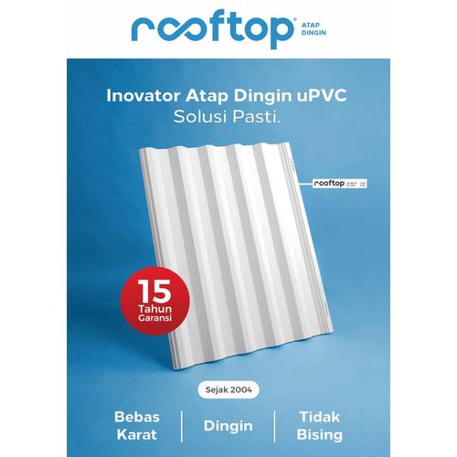 Jual ATAP DINGIN uPVC ROOFTOP® - PUTIH DOFF - Kota Surabaya - UD MAKMUR ...
