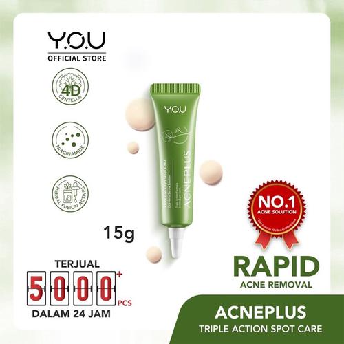 Jual BPOM YOU Acneplus Niacinamide + 4D Centella Rapid Acne Removal ...