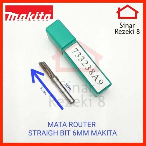 Jual Mata Router Profil Potong Lurus 6 mm Straight Bit Makita Trim HPL ...