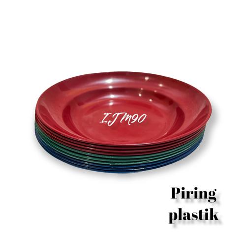 Jual PIRING MAKAN PLASTIK MURAH LUSINAN IJM - Biru - Jakarta Utara ...