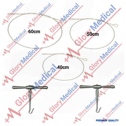 Jual Gigli Saw Set ( 2 Handle + 3 Wire 40cm,50cm,60cm) Premium Quality ...