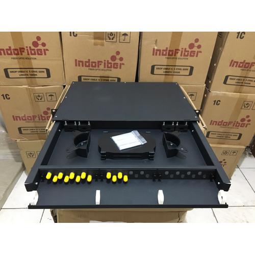 Jual OTB 12 core ST rackmount sliding Multimode/Singlemode - Jakarta ...