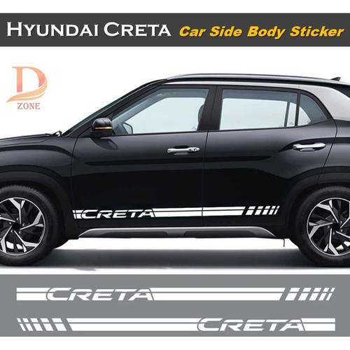 Jual Hyundai Creta 2022 Side Sticker High Grade Sticker Premium Keren ...