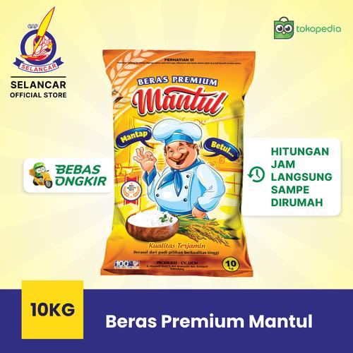 Jual BERAS CAP MANTUL (MANTAP BETUL) - 10KG,20KG,5KG PALEMBANG BY ...