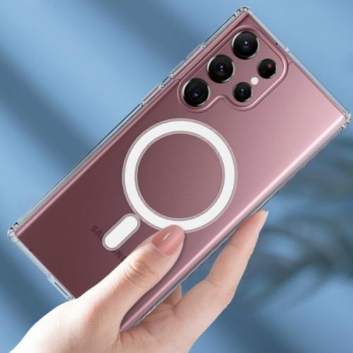Jual Samsung S22 S22 Plus S22 Ultra clear case magsafe magnetic - S22 ...