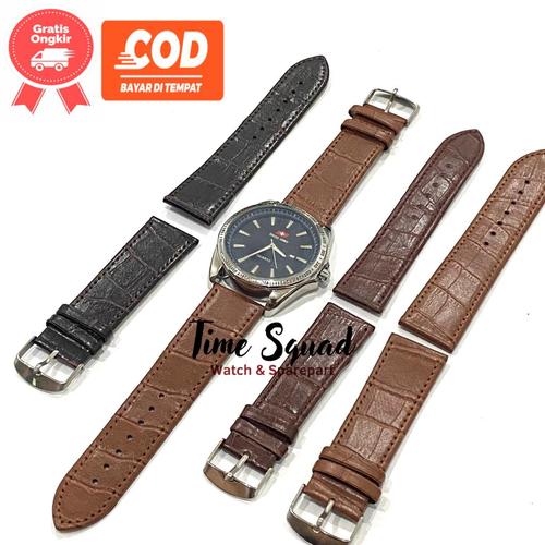 Jual Strap tali jam tangan kulit murah berkualitas 16 18 20 22 24mm ...