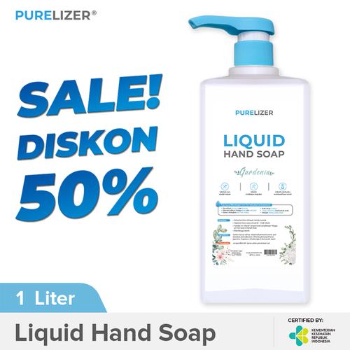 Promo PURELIZER Liquid Hand Soap 1 Liter Sabun Cuci Tangan Hand Wash ...