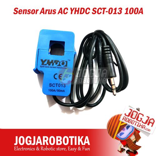 Jual Non-Invasive AC Current Sensor Arus AC YHDC SCT-013 100A - Kab ...