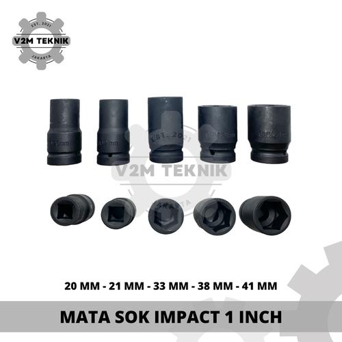 Jual Mata Sok Impact 1 Inch / Mata Socket Impact 1" / Kunci Shock (PER ...