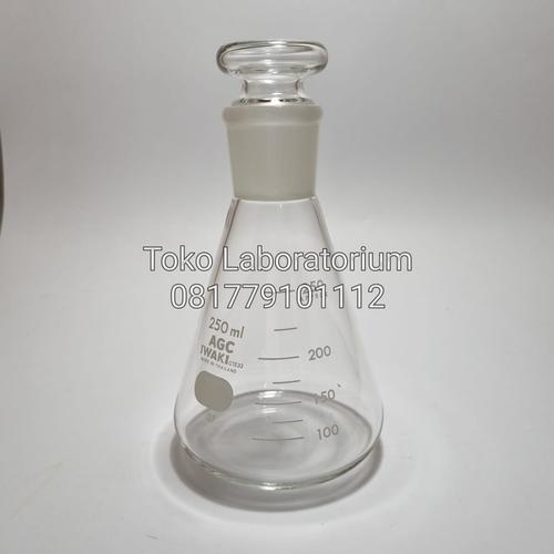 Jual Erlenmeyer flask 250 ml with TS glass stopper IWAKI - Kota Depok - Ola Laboratorium | Tokopedia