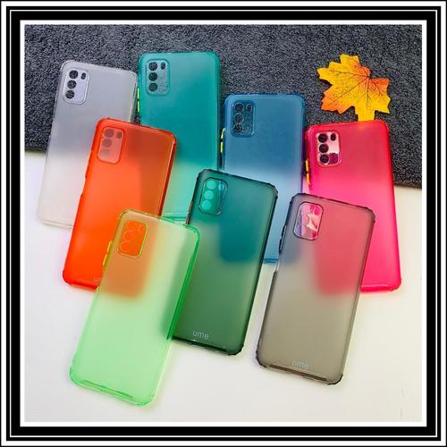Jual XIAOMI POCO M3 MATTE TPU RAINBOW ORIGINAL SILICONE SOFT CASE COVER ...