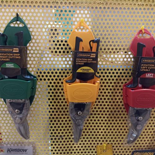 Jual gunting seng krisbow - gunting baja ringan krisbow 10in - Kuning ...