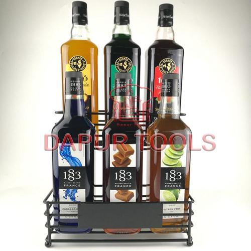Promo Rak Sirup Storage Rack Rak Botol Sirup Monin Display Bottle Syrup ...