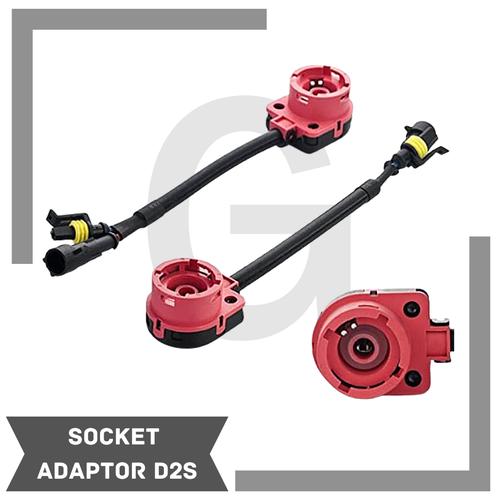Jual Kabel Socket Adaptor HID Bulb D2S D2C C2R D4S D4R D4C Xenon ...