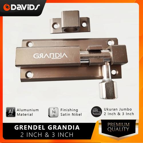 Jual Gerendel Pintu Grendel Jendela Aluminium Grandel Alumunium Grandia ...