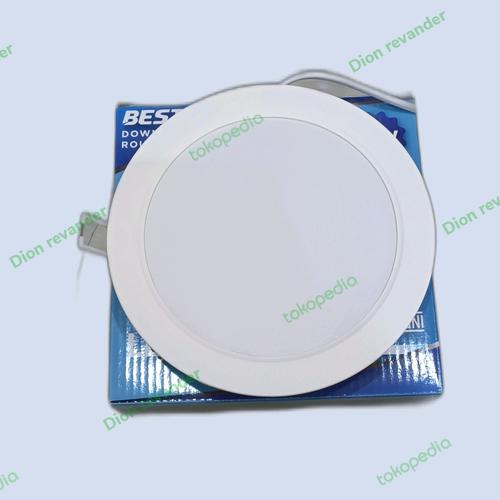 Jual lampu downlight led 12wat putih bestlite/ ib panel led 12wat ...