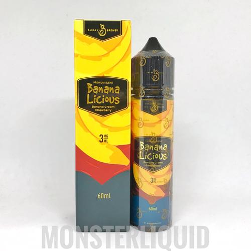 Jual EMKAY BREWER BANANALICIOUS BANANA LICIOUS 60ML 3MG (PREMIUM E ...