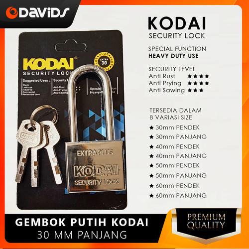 Jual Gembok Pagar Rumah Pintu Anti Maling Besar Karat Stainless Kodai ...