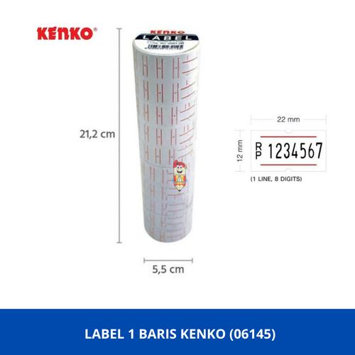 Promo Kertas label harga / label tanda Kenko 1 baris - Kota Denpasar ...