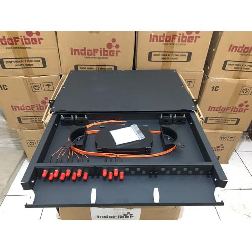 Jual OTB 12 core ST Multimode OM2 rackmount sliding + Pigtail - Jakarta ...