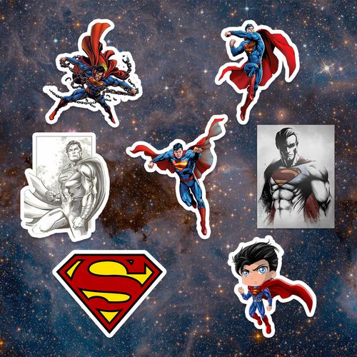 Jual Sticker Pack Superhero - Superman [7 Pcs] - Kab. Tangerang ...