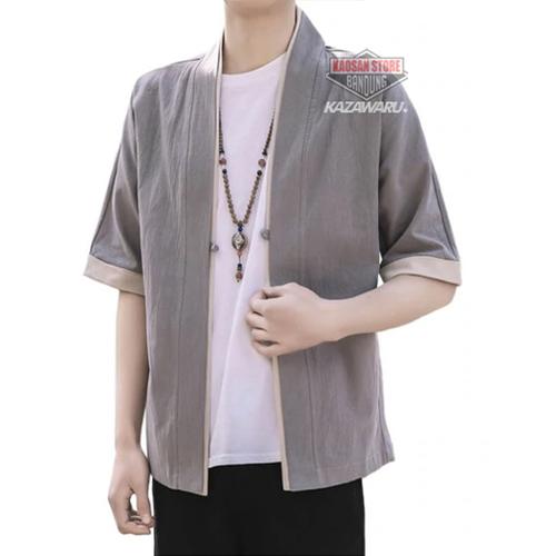 Promo OUTER OUTWEAR KIMONO CARDIGAN BLAZER JEPANG KOREA PRIA COWOK COWO ...