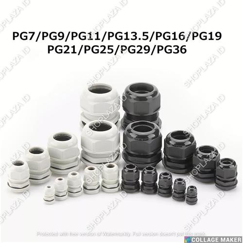 Jual KABEL GLAN PG CABLE GLAND PG KONEKTOR KABEL JUNCTION BOX PANEL - Putih, PG7 - Jakarta Barat ...