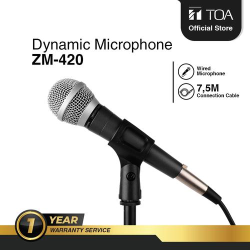 Jual TOA ZM-420 Dynamic Microphone - Jakarta Barat - TOA Indonesia ...