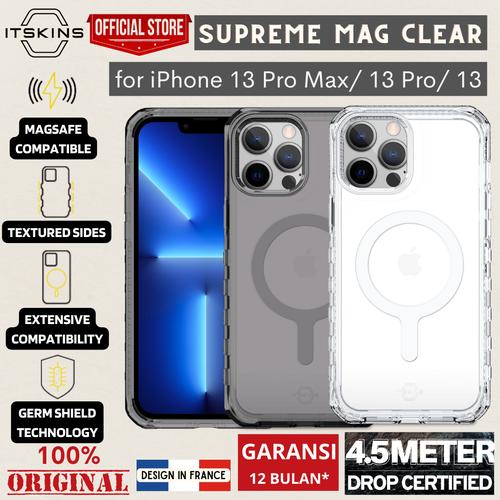 Promo ITSKINS CASE IPHONE 13 PRO MAX SUPREME MAGCLEAR - TRANSPARENT ...