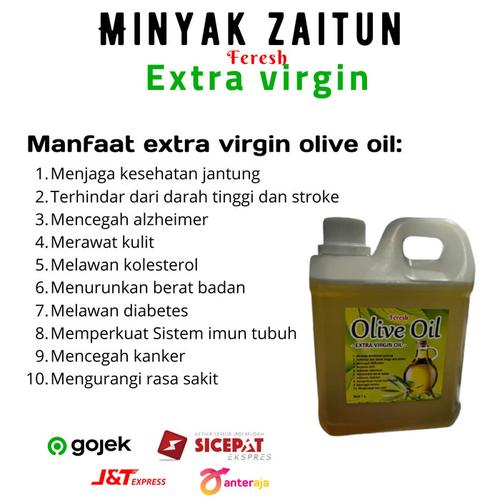 Jual Minyak zaitun extra virgin tursina kemasan 1liter Jaitun olive oil ...
