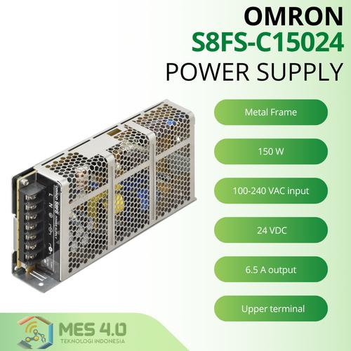 Jual Omron S8FS-C15024 Switch Mode Power Supply 24VDC 6.5A - Kota Batam - MES Teknologi ...