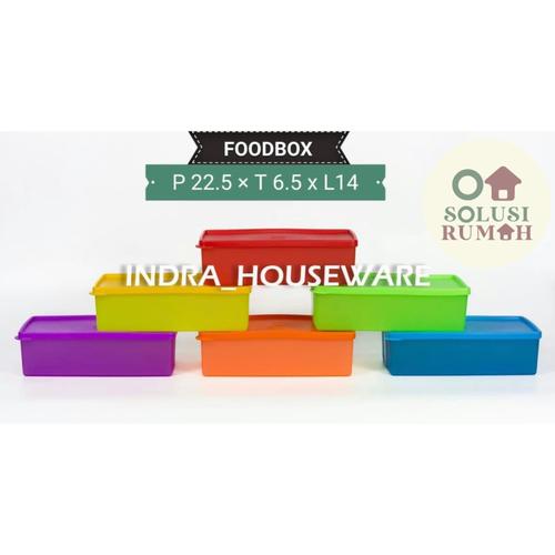 Jual Food box - Kotak segi panjang - Kotak makan storage segi warna ...